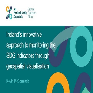 IAOS 2018 - Ireland's innovative approach to monitoring the SDG ...