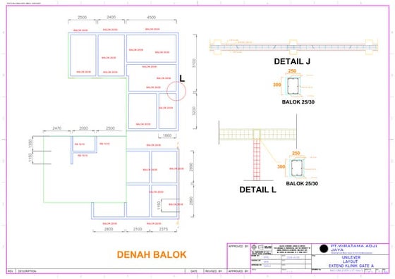 contoh design drawing gedung | PPT