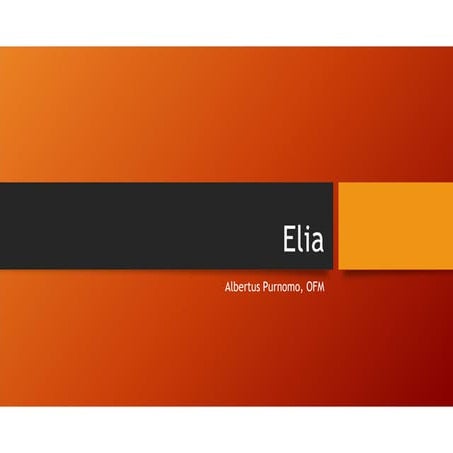 elia | PDF