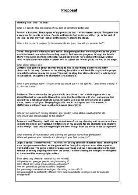 4. proposal interactive (game) | DOCX