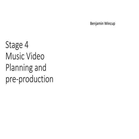 Audiovisual project presentation | PDF