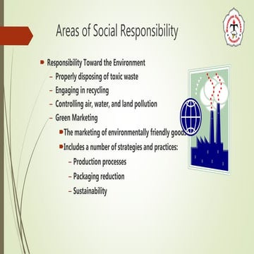 4. areas of social responsibility | PPT