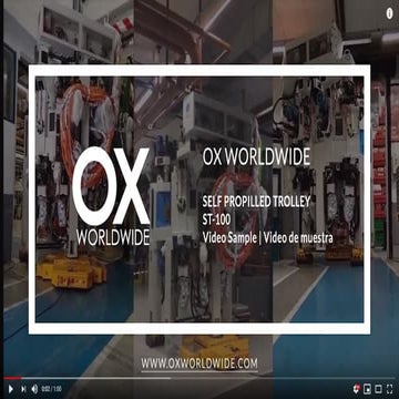 Self propelled Trolley OX-TBC-100 TONS | PDF