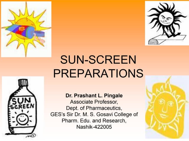 Sunscreen | PPTX