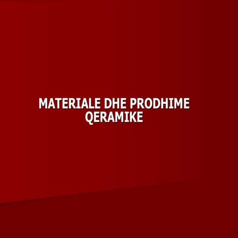 4. materialet qeramike | PDF