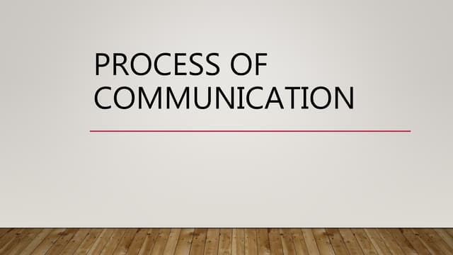 Gerbner’s model of communication | PPTX
