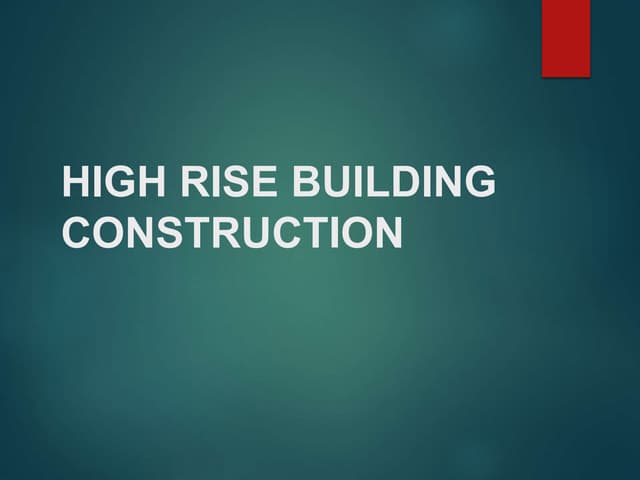 Jump Formwork | PPT | Civil Engineering Industry | Industries