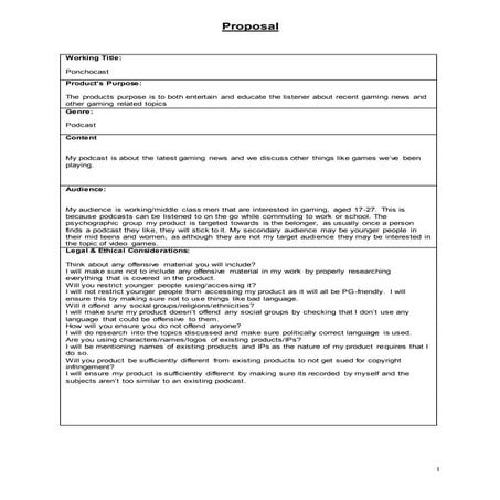 4. proposal podcast p6 | DOCX