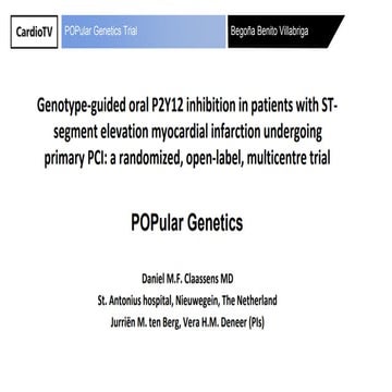 POPular Genetics Trial | PDF