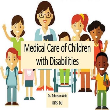 4. medical care of children | PPTX | Physical Therapy | Wellness