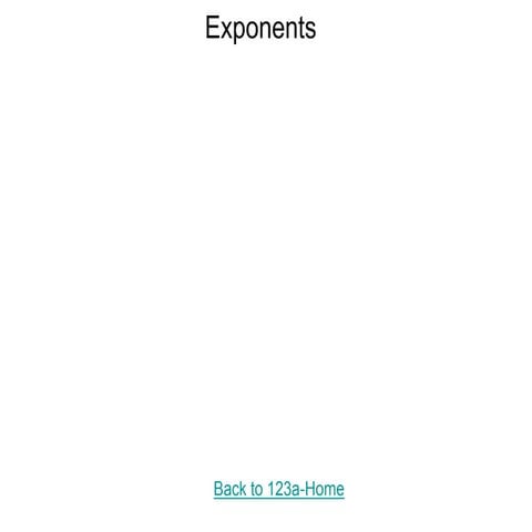 4 1exponents | PPT