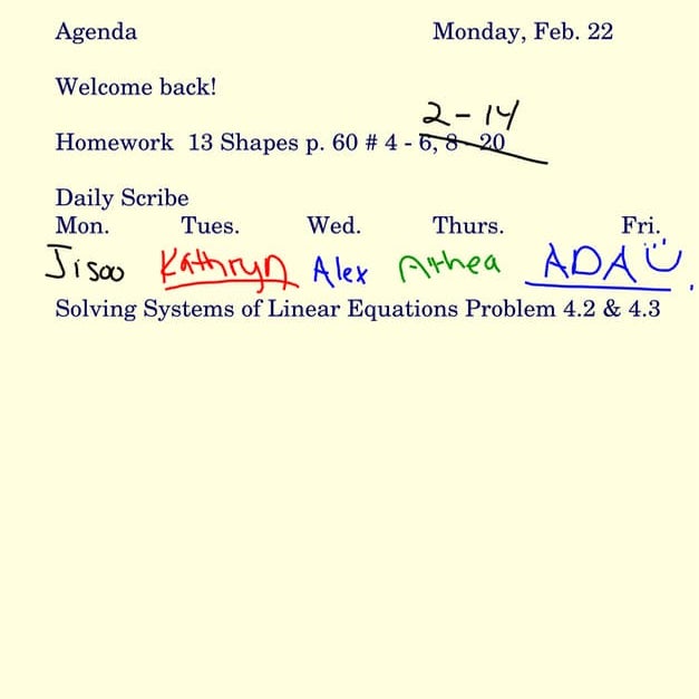 Shapes of Algebra Problem 4 2 | PPT