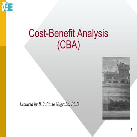 Cost benefit analysis | PPT
