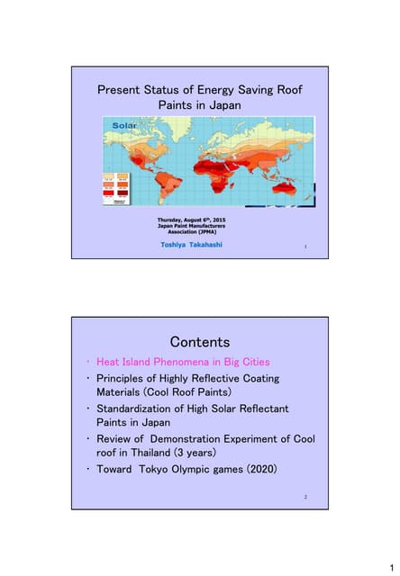 Solar Paint Technology | PPTX | Chemistry | Science