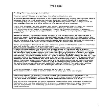 4. proposal (video games) | PDF