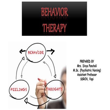 Behavior therapy | PPT