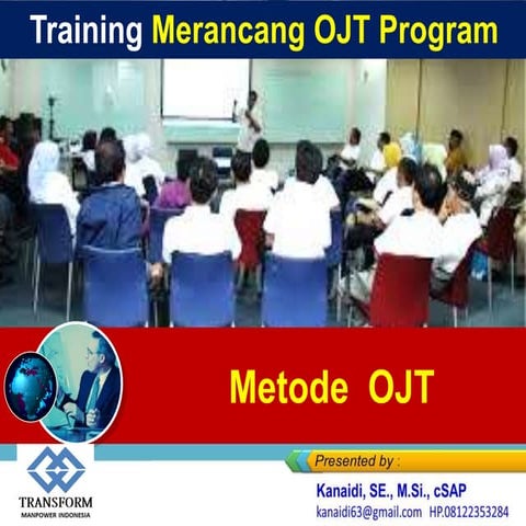 Materi Training_Beberapa Metode OJT | PPTX