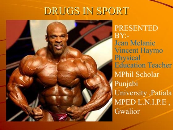 GCSE PE Revision: Drugs in sport | PPT