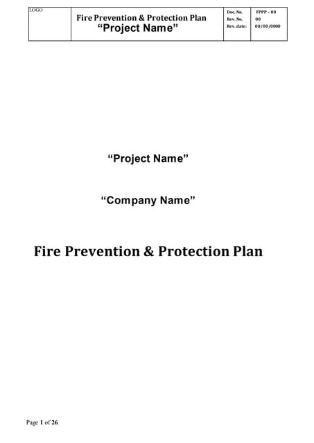 FIRE INCIDENT INVESTIGATION REPORT Form # HSEQ - FIIR Rev 0 -.docx