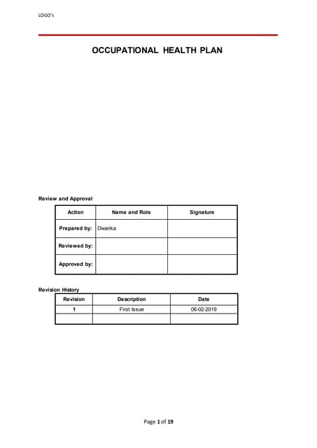 HSE Monitoring schedule plan | PDF