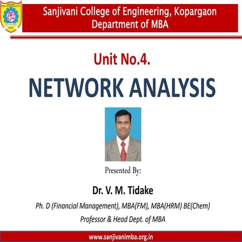 4.4 components of network analysis | PPTX