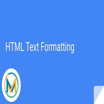 Html Text Formatting Ppt 1529