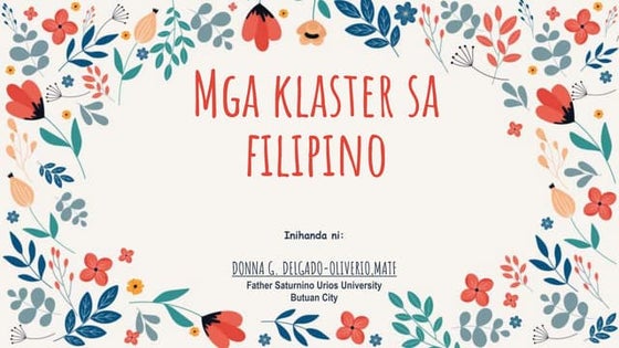 MGA SALITANG Klaster O KAMBAL KATINIG Ppt.pptx