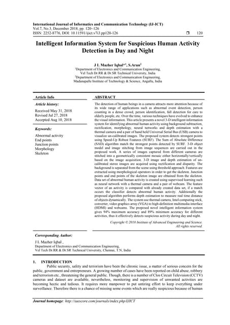 Deep Unified Model For Intrusion Detection Based On Convolutional Neural Network Pdf