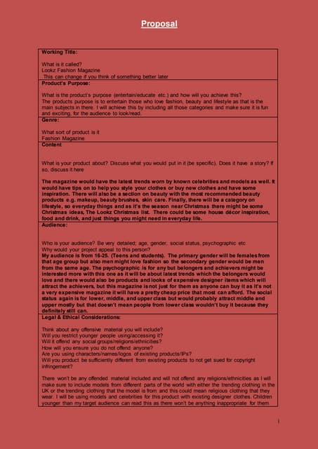 4. fmp proposal | PDF