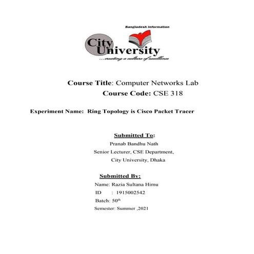4. Ring topology | PDF