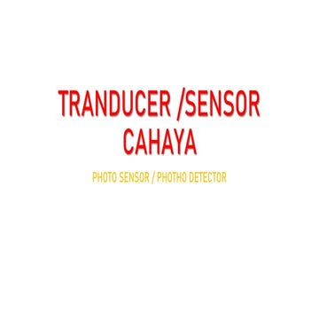 4. sensor cahaya | PDF