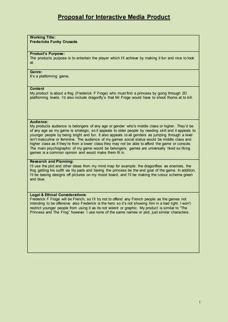 The audience of braid | PPT