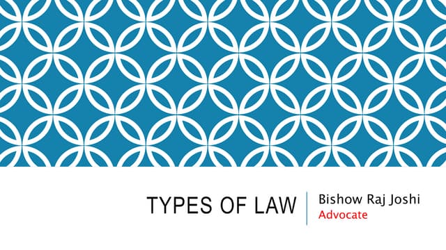 KINDS OF LAW.pptx