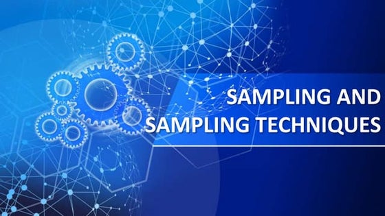 Introduction To Biostatistics And Types Of Sampling Methods Ppt