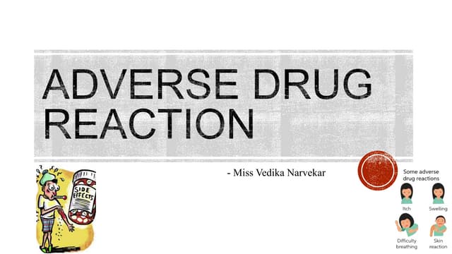 IDIOSYNCRATIC REACTIONS (pharmacology) | DOCX