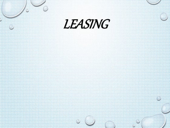 SEWA GUNA USAHA (LEASING) | PPT