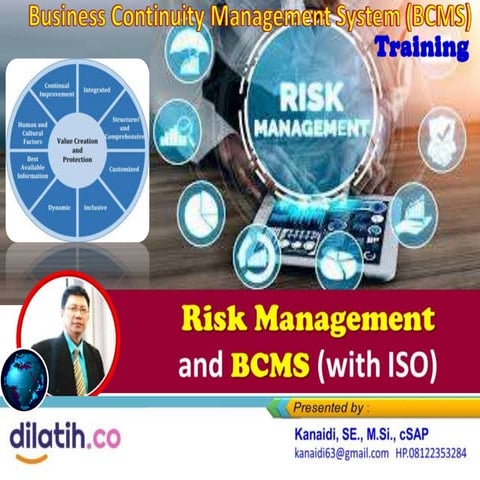 Risk Management and BCMS _Training "Business Continuity Management ...