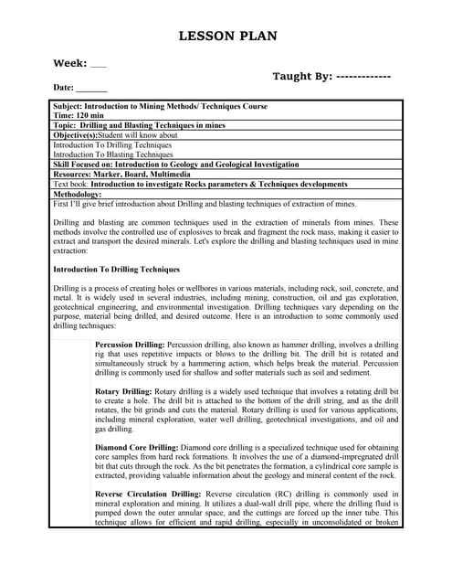 Drop raising in underground mines | PDF