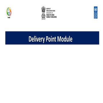 4. Delivery Point Module.pptx
