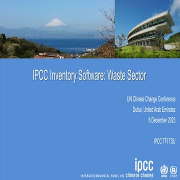 IPCC Inventory Software: Waste Sector | PPTX | Environmental Services ...