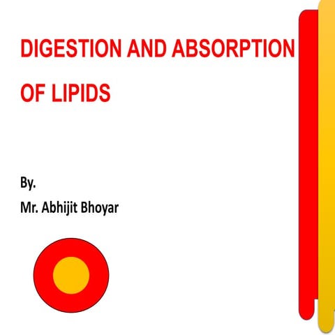 LIPIDS-Digestion and absorption of Lipids.pptx
