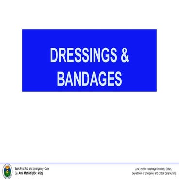 Dressing & Bandages.pptx