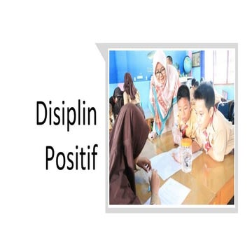Materi Disiplin Positif di sekolah dasar | PDF