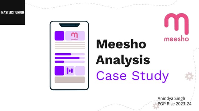 Meesho Case Study | PDF