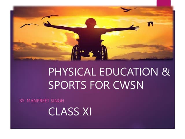 physical education class 12 chapter 1 | PPTX