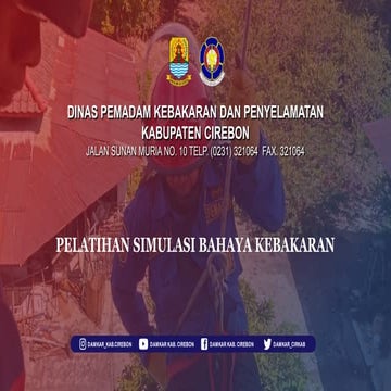 Evakuasi dan MKKG Dinas Pemadam kebakaran | PPT