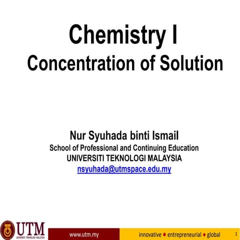 Concentration of Solution chemistry.pptx