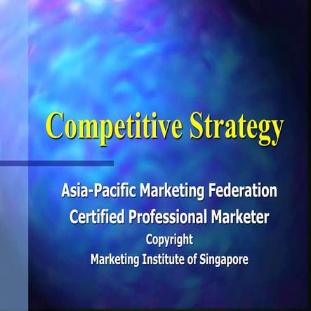 4. Competitive Strategy.ppthhhuuuuiiiiii | PPT