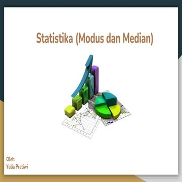 4. PPT Matematika SMP Modus dan Median SMP | PPTX