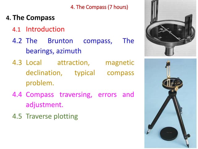Angular measurement for surveying | PPT | Geography | Science